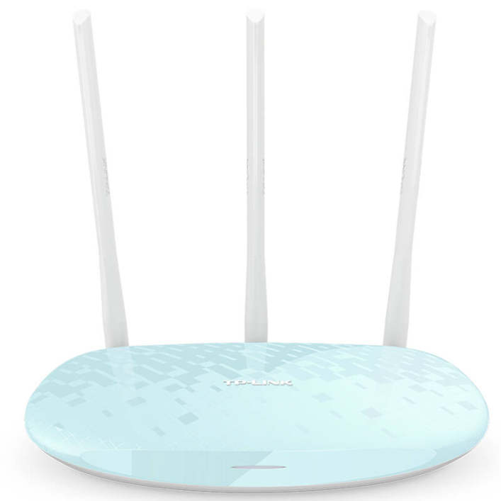 TP-LINK TL-WR886N 450M无线路由器 水蓝色