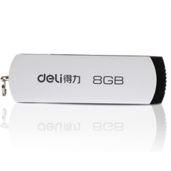 得力U盘8G 可爱迷你U盘 高速存储USB2.0 快速流畅移动存储 3720-8G 43.5x23x15mm 1