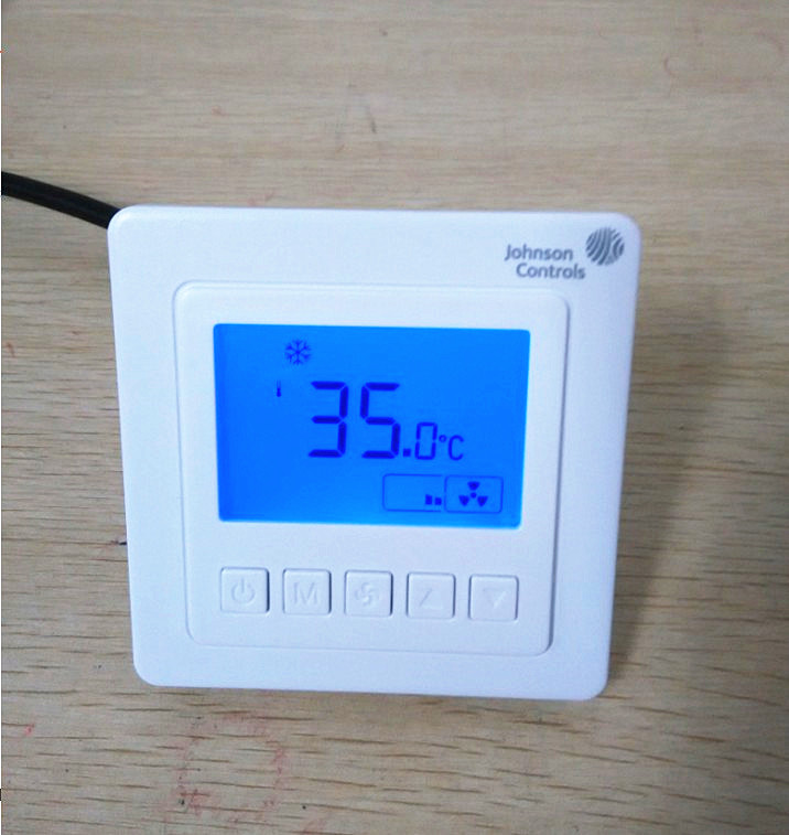 江森T5200中央空调液晶温控器TF-9JSO四管制（白色）