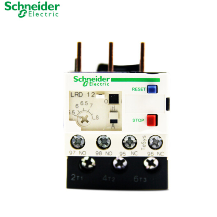 施耐德热过载继电器 LRD系列整定电流220V过载保护过热 LRD08C 2.5-4A