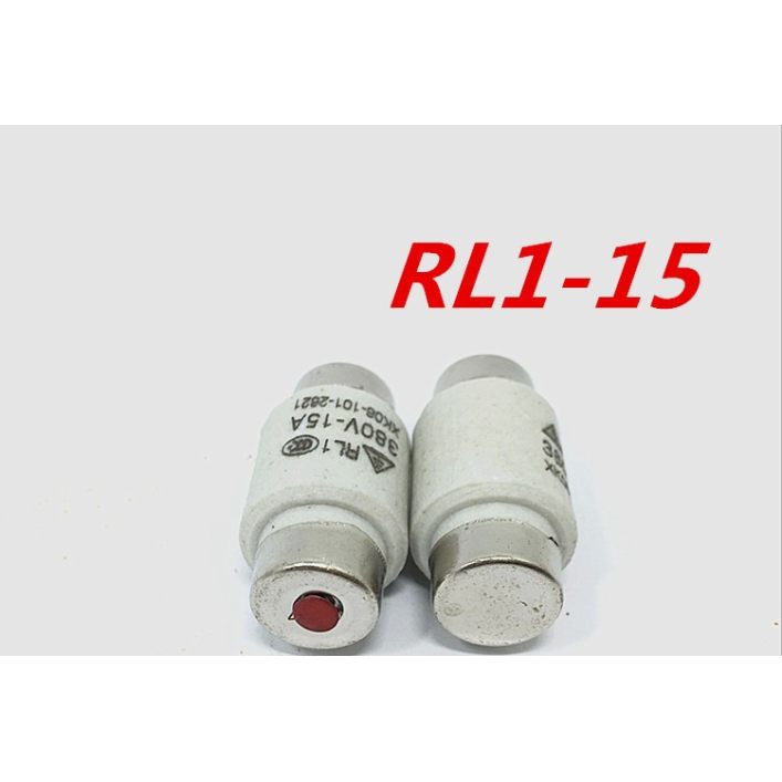 RL1-15A 380V螺旋式熔断器熔芯 保险丝15A60A100A200A